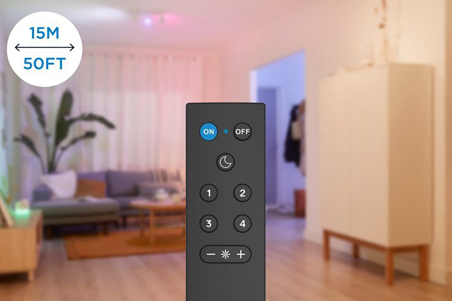 Philips WiZ Smart WIFI Remote Control Gen 2 - WiZmote With Batteries