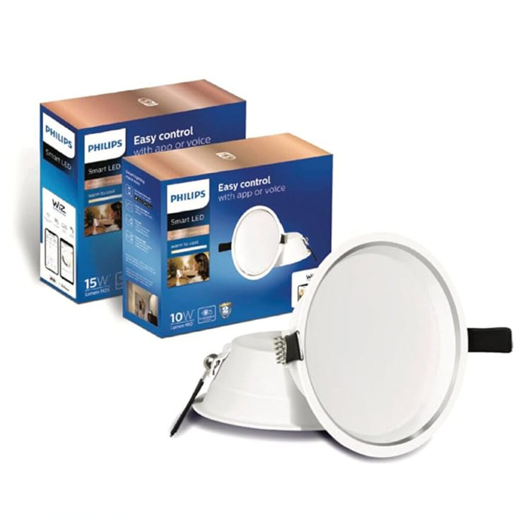 Philips Smart WIFI Aura LED Downlight WiZ TW Ceiling Light - 10W/15W ...