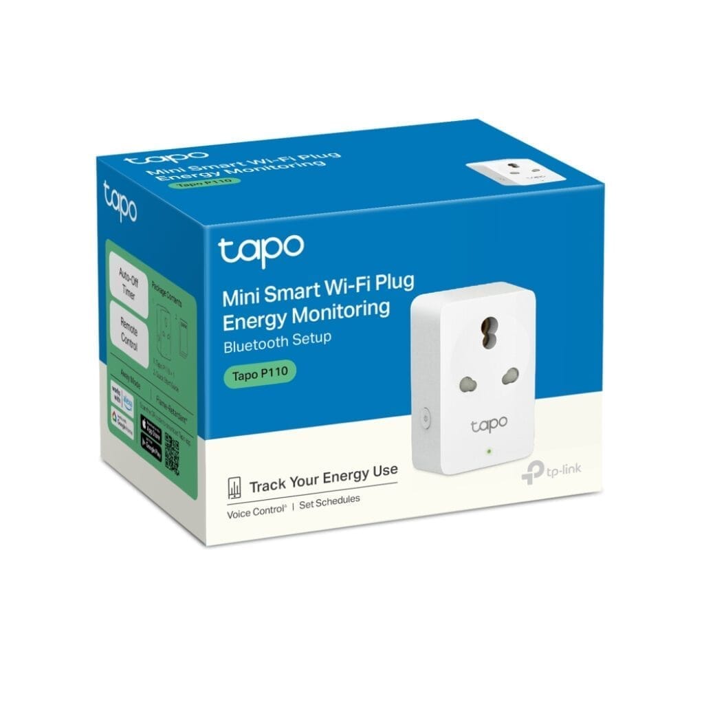 TP-Link Tapo P110 Mini 16A Smart Wi-Fi Plug With Energy Monitoring