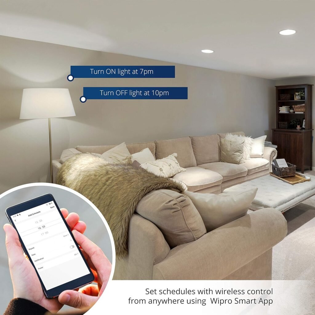 Wipro WiFi Smart Plug 10A/16A With Energy Monitoring