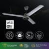 Ecolink AiroGeometry Smart IoT BLDC Ceiling Fan With RF Remote And WiFi ...
