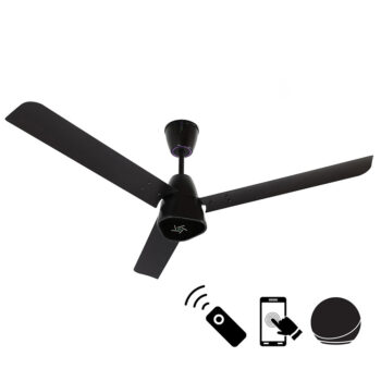 Ecolink AiroGeometry Smart IoT BLDC Ceiling Fan With RF Remote And WiFi ...