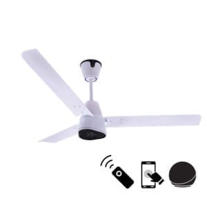 Ecolink AiroGeometry Smart IoT BLDC Ceiling Fan With RF Remote And WiFi ...