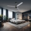 Ecolink AiroGeometry Smart IoT BLDC Ceiling Fan With RF Remote And WiFi ...