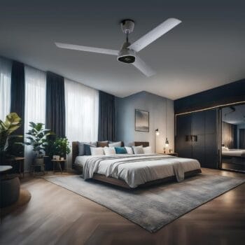Ecolink AiroGeometry Smart IoT BLDC Ceiling Fan With RF Remote And WiFi ...