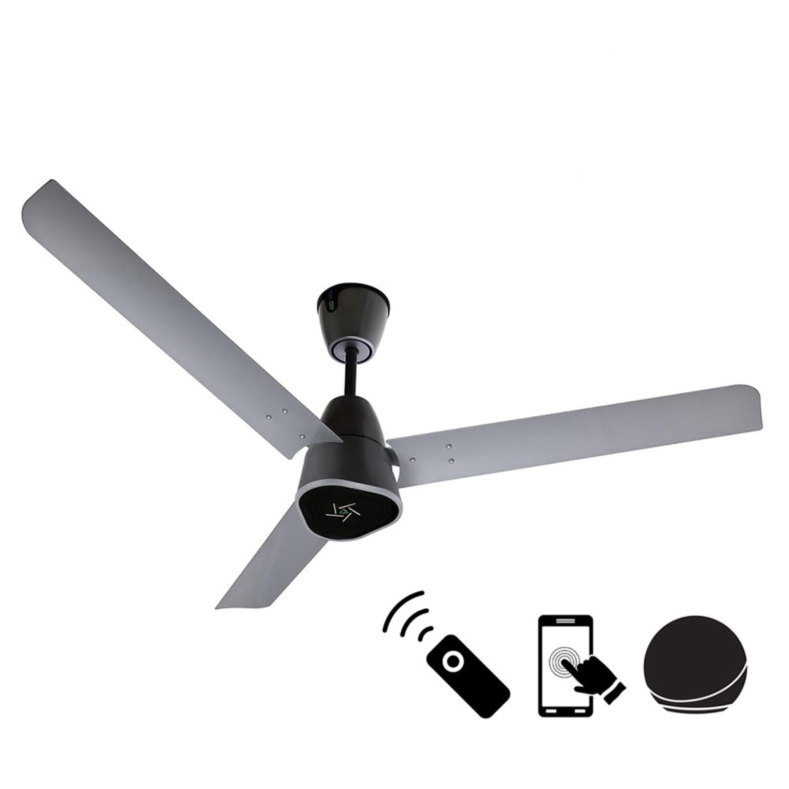 Ecolink AiroGeometry Smart IoT BLDC Ceiling Fan With RF Remote And WiFi ...