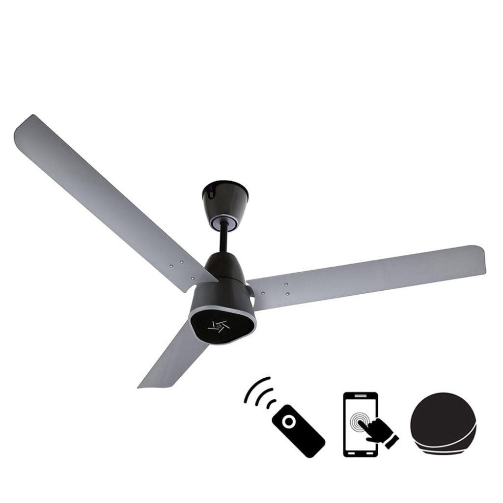 Ecolink AiroGeometry Smart IoT BLDC Ceiling Fan With RF Remote And WiFi ...