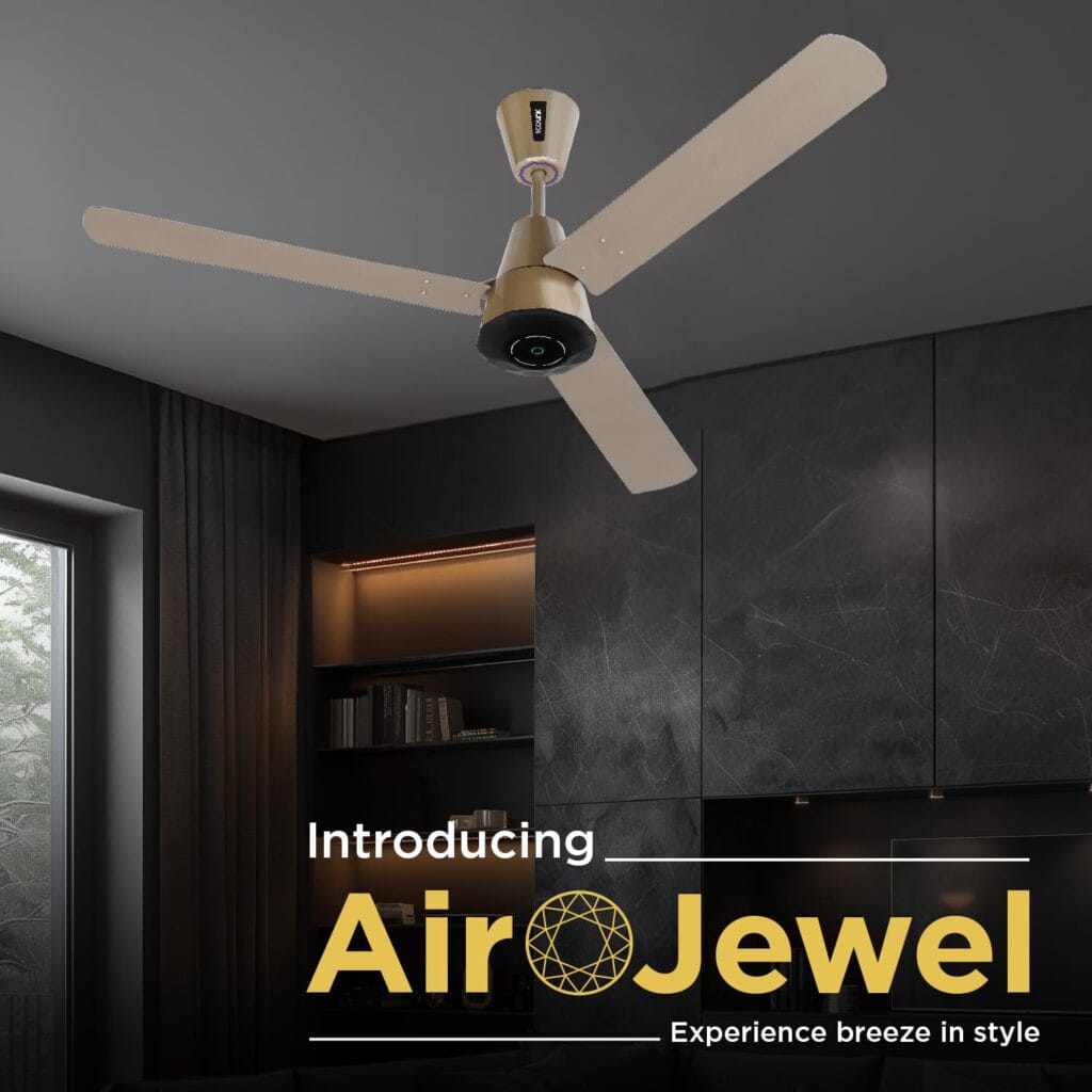Ecolink AiroJewel Smart WiFi BLDC Ceiling Fan | IoT Enabled With RF ...