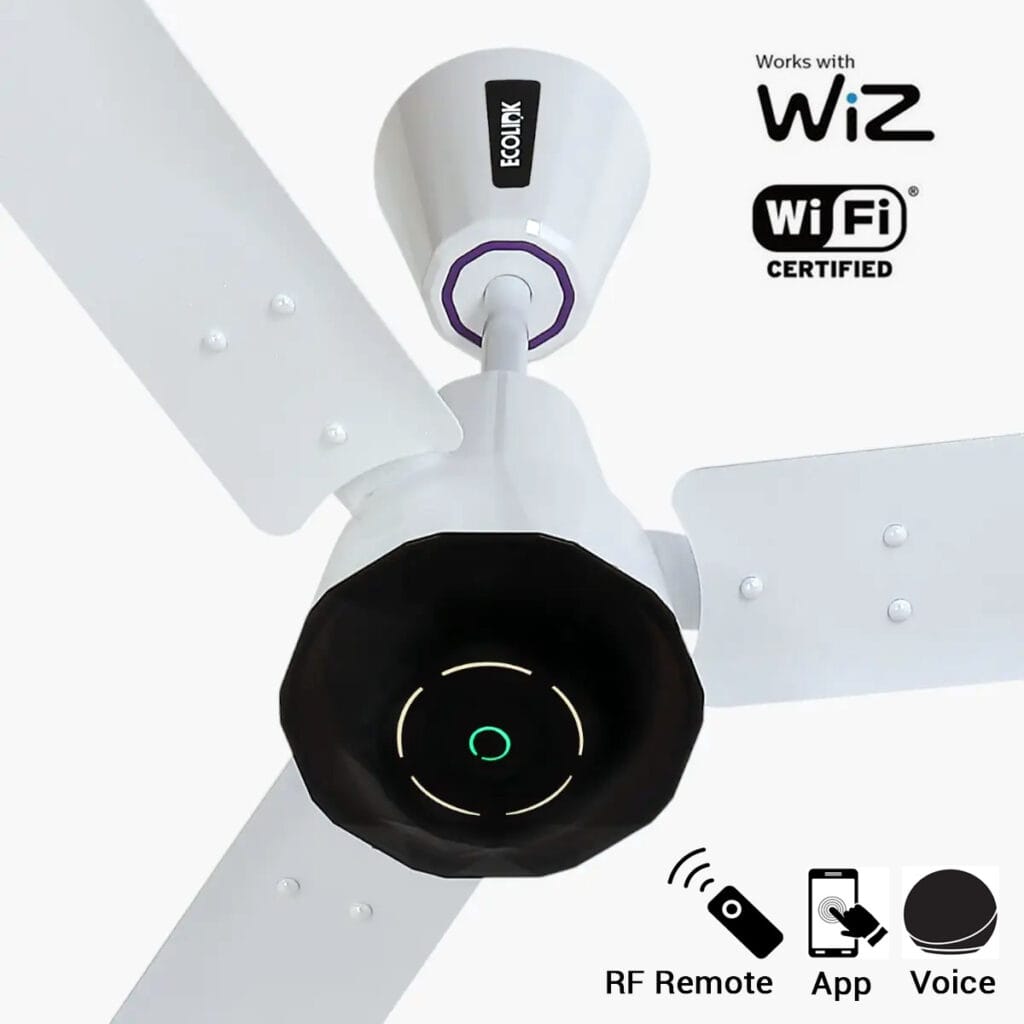 Ecolink AiroJewel Smart WiFi BLDC Ceiling Fan | IoT Enabled With RF ...